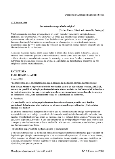 LOS PARADIGMAS DE LA ANIMACIÓN SOCIOCULTURAL