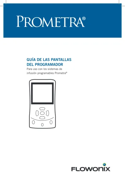GUÍA DE LAS PANTALLAS DEL PROGRAMADOR. Para uso con los sistemas de ...