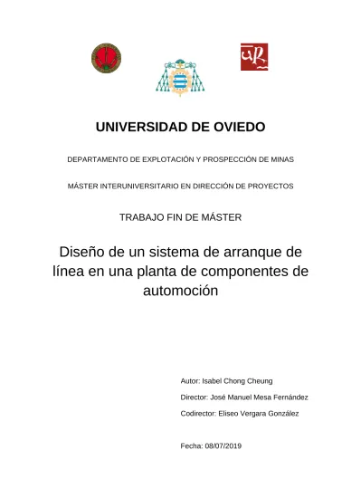 Sistema de Arranque de Línea Inicial - Diseño de un sistema de arranque ...