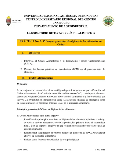 UNIVERSIDAD NACIONAL AUTÓNOMA DE HONDURAS CENTRO UNIVERSITARIO REGIONAL ...