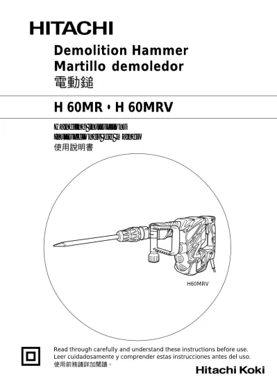 Demolition Hammer Martillo demoledor