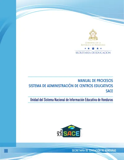 Unidad del Sistema Nacional de Información Educativa de Honduras MANUAL ...