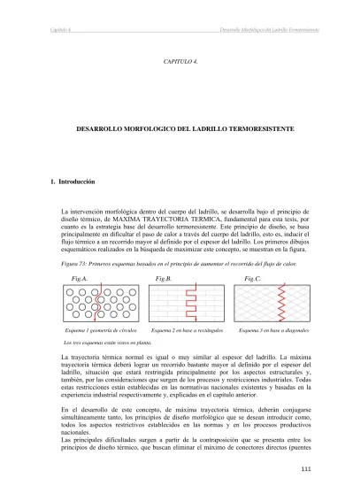 Desarrollo Morfológico del Ladrillo Termoresistente CAPITULO 4 ...