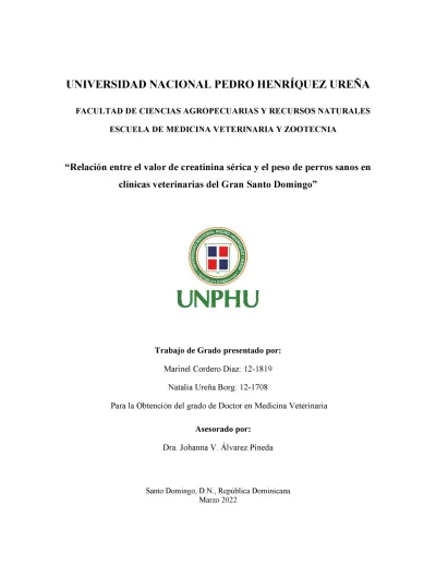 UNPHU UNIVERSIDAD NACIONAL PEDRO HENRÍQUEZ UREÑA