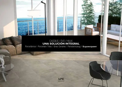 CASSIUS / EVO / HULK. UNA SOLUCIÓN INTEGRAL Porcelánico Porcelain Tiles ...