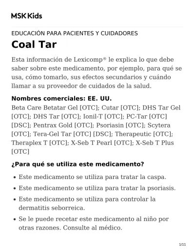 EDUCACIÓN PARA PACIENTES Y CUIDADORES