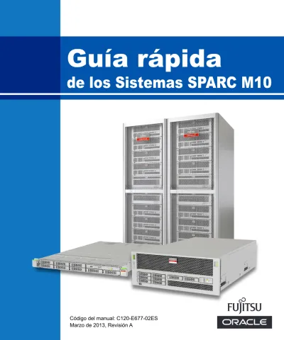 Guía rápida de los Sistemas SPARC M10