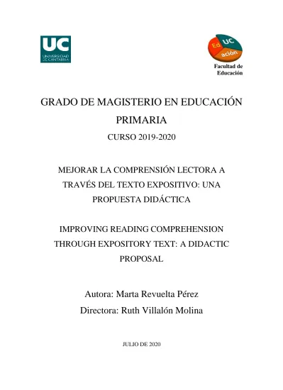 GRADO DE MAGISTERIO EN EDUCACIÓN PRIMARIA