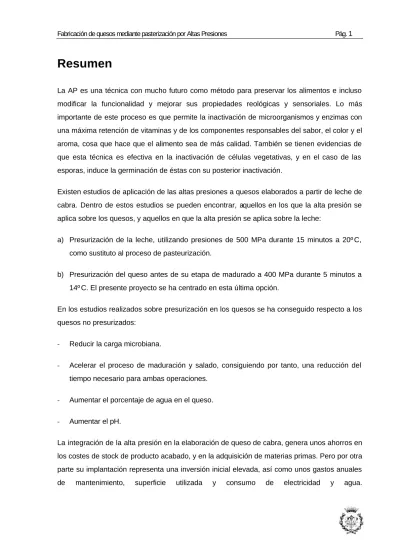 Desuerado - FABRICACIÓN DE QUESO - Fabricación de quesos mediante ...