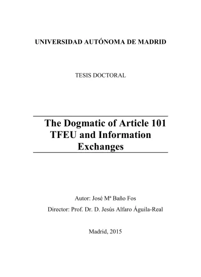 Understanding collusion and what information exchanges tell us