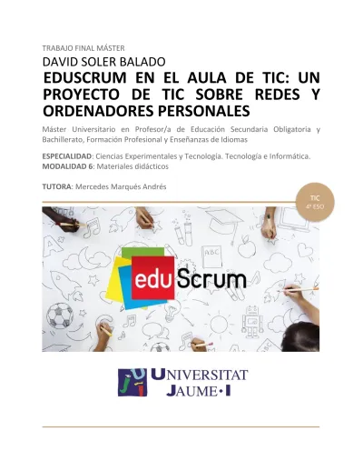 · Las ceremonias de eduScrum Objetivos - EDUSCRUM EN EL AULA DE TIC: UN ...