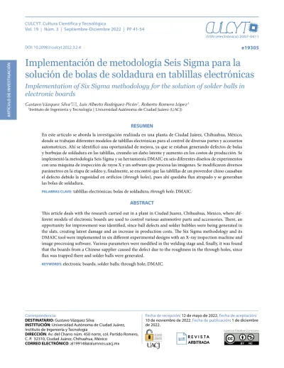 Implementación de metodología Seis Sigma para la solución de bolas de ...