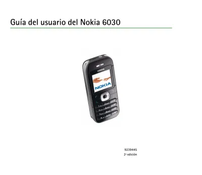 Funciones de menú - Guía del usuario del Nokia ª edición
