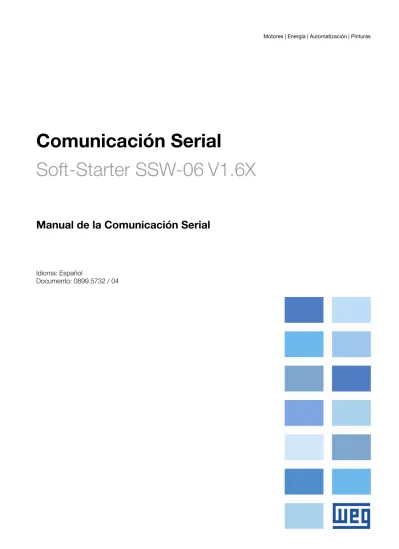 Comunicación Serial Soft-Starter SSW-06 V1.6X