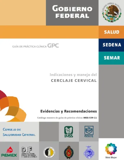 CERCLAJE CERVICAL. Indicaciones y manejo del. Evidencias y ...