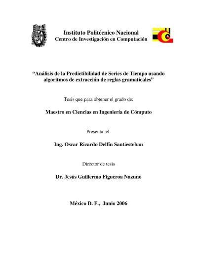 Teoría de la computación - Indicadores de predictibilidad