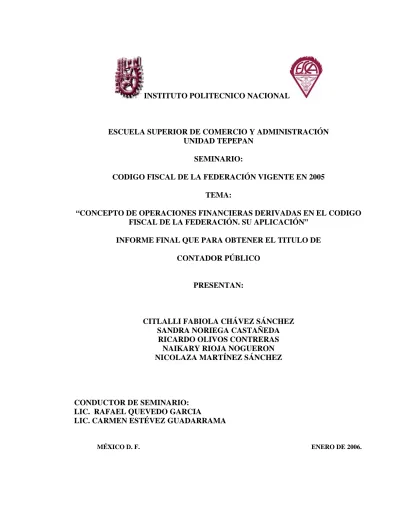 Mercado Mexicano de De Derivados (MexDer)