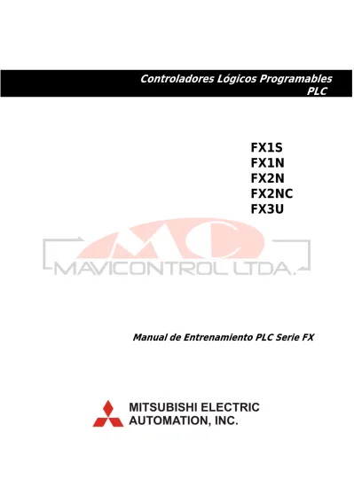Manual de Entrenamiento PLC Serie FX