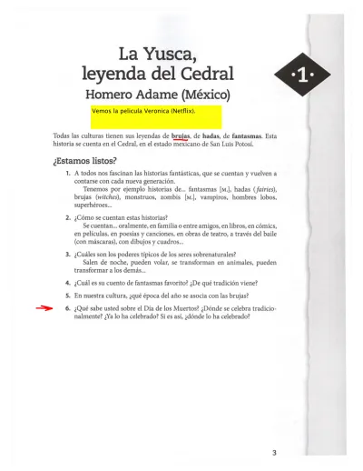 La Yusca, leyenda del Cedral