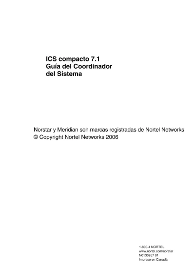 Manual Programacion Central Nortel