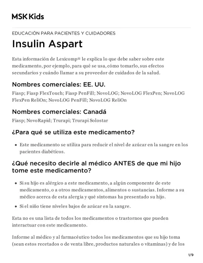 Fiasp; Fiasp FlexTouch; Fiasp PenFill; NovoLOG; NovoLOG FlexPen ...