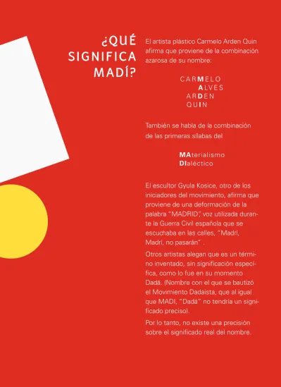 QUÉ SIGNIFICA MADÍ? El artista plástico Carmelo Arden Quin afirma que ...