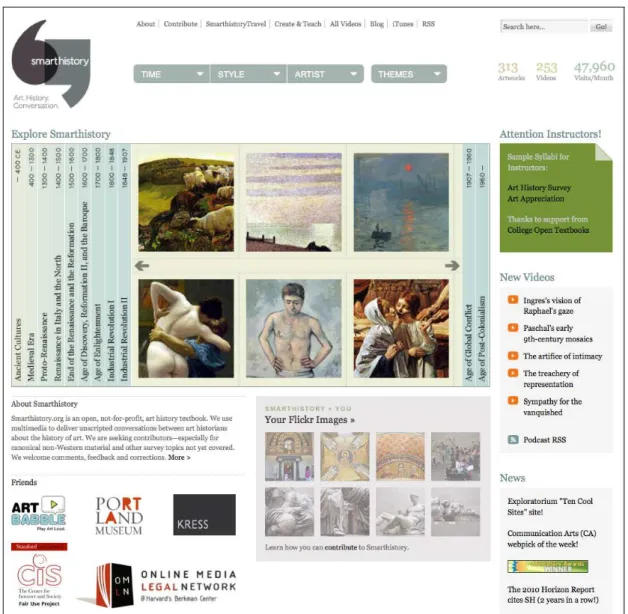 Conversation is the Key : A Short History of Smarthistory org
