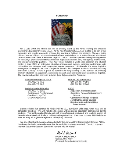 COURSE TITLE: WHEELED VEHICLE MECHANIC ALC