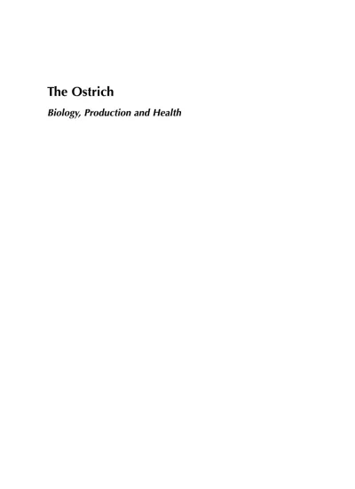 RESPIRATORY SYSTEM - The Ostrich Biology Production and Health