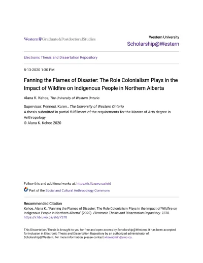 History of Colonization of Indigenous People in Canada