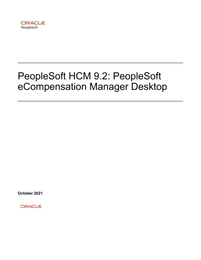 Define Compensation Cycles - Salary Page - PeopleSoft HCM 9.2 ...