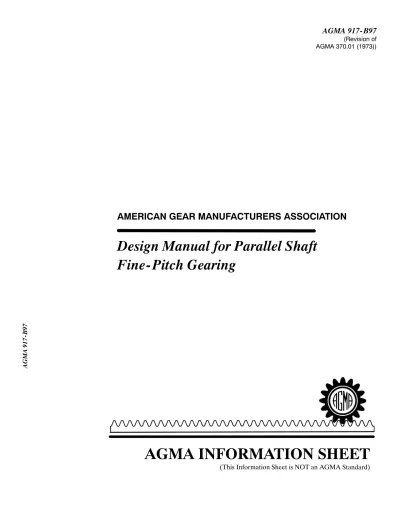 Gear mesh related parameters 1 Operating center distance (C)
