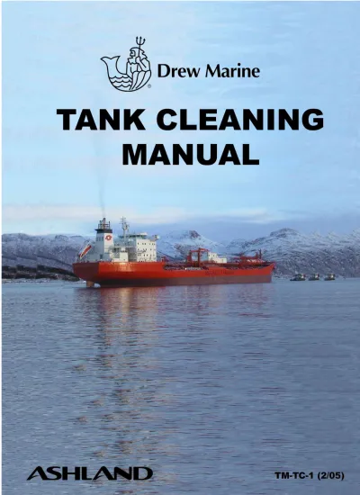 AND EDGE ® CLEANERS - Drew Marine Tank Cleaning Manual
