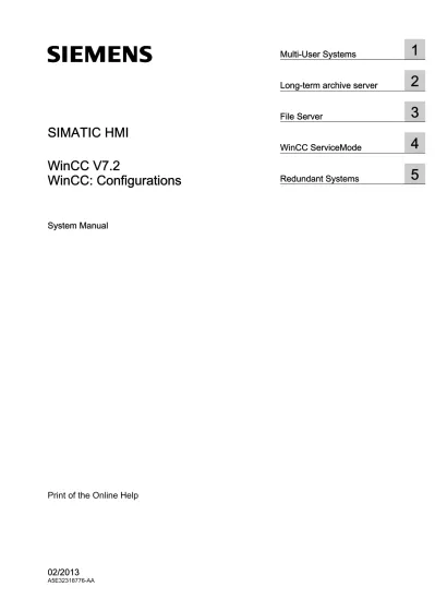 WinCC Project Duplicator - Configuring the Redundancy Server