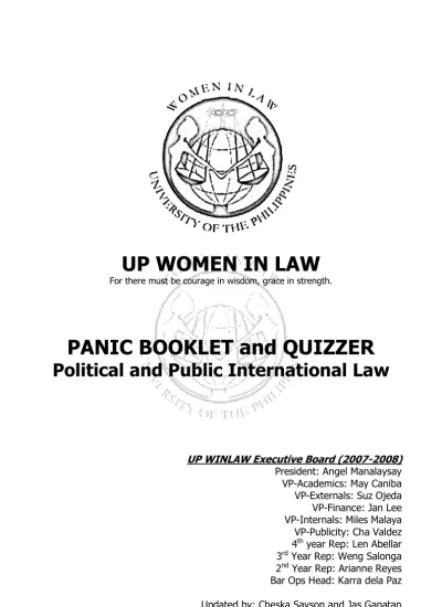 QUASI-LEGISLATIVE POWER - ADMINISTRATIVE LAW