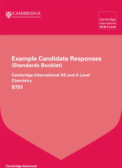 9701 Chemistry Example Candidate Responses 2012(1)